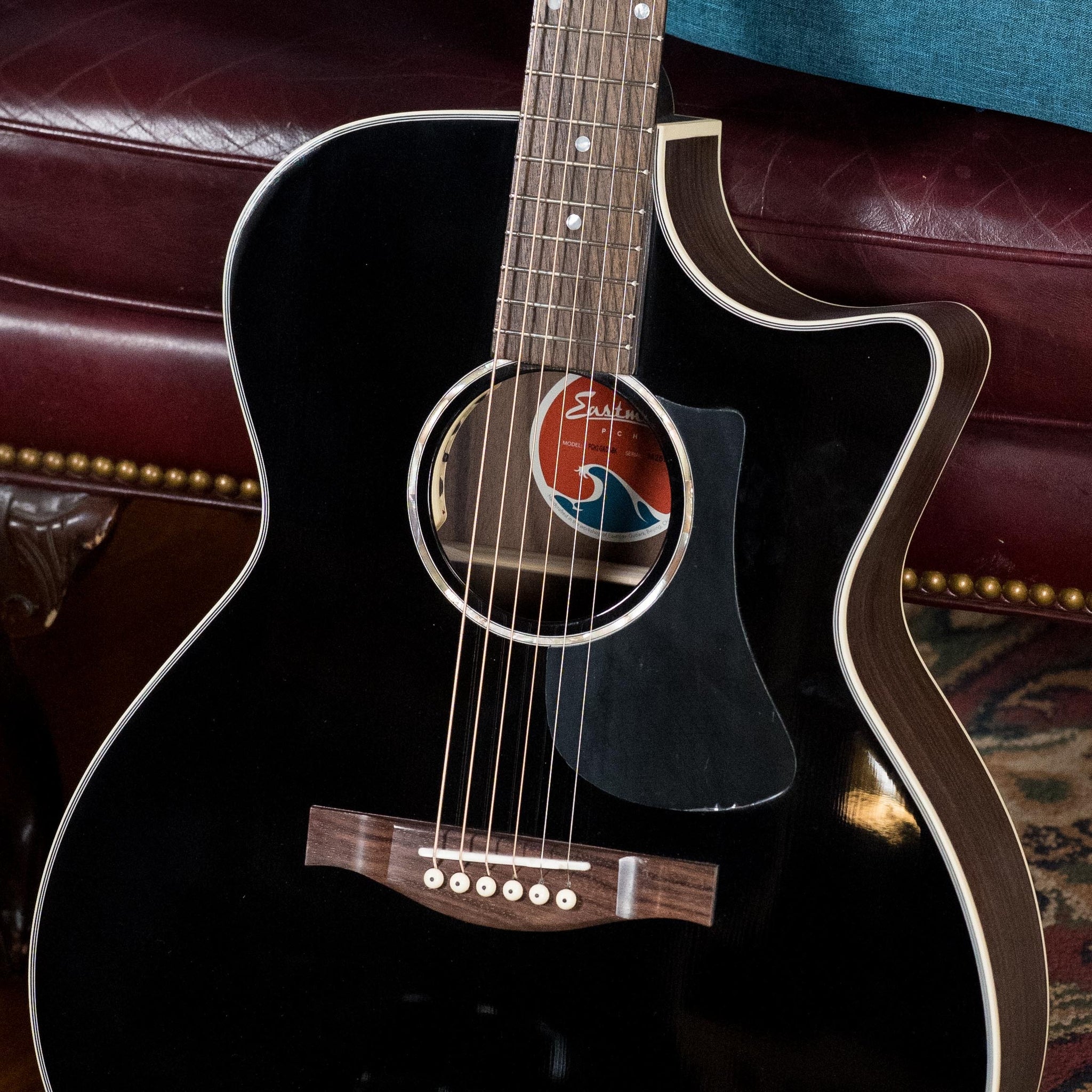 Eastman PCH2-GACE-BK Solid Thermo-Cured Sitka/Laminated Rosewood Grand