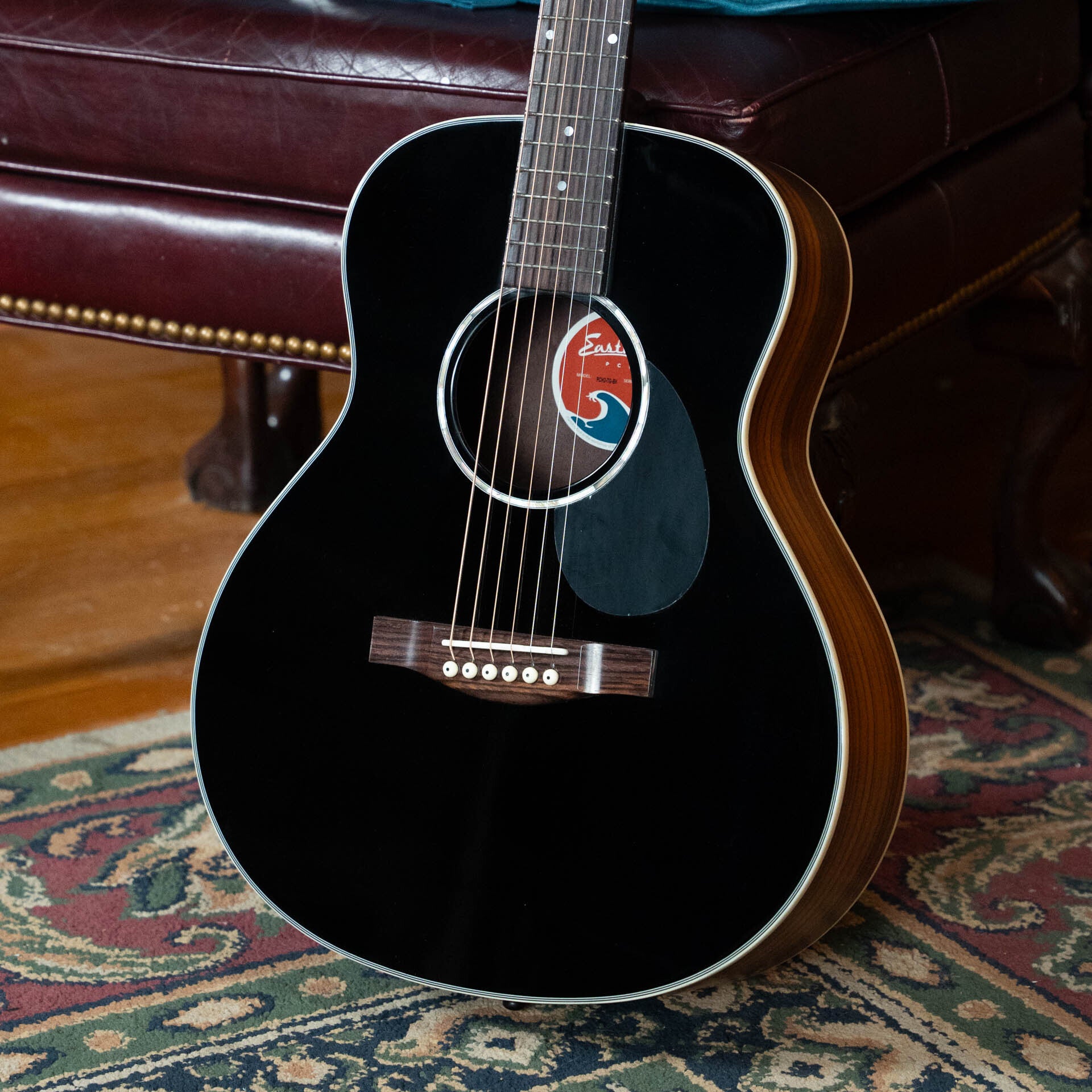 Eastman PCH2-TG-BK Thermo-Cured Solid Sitka/Laminated Rosewood Black T