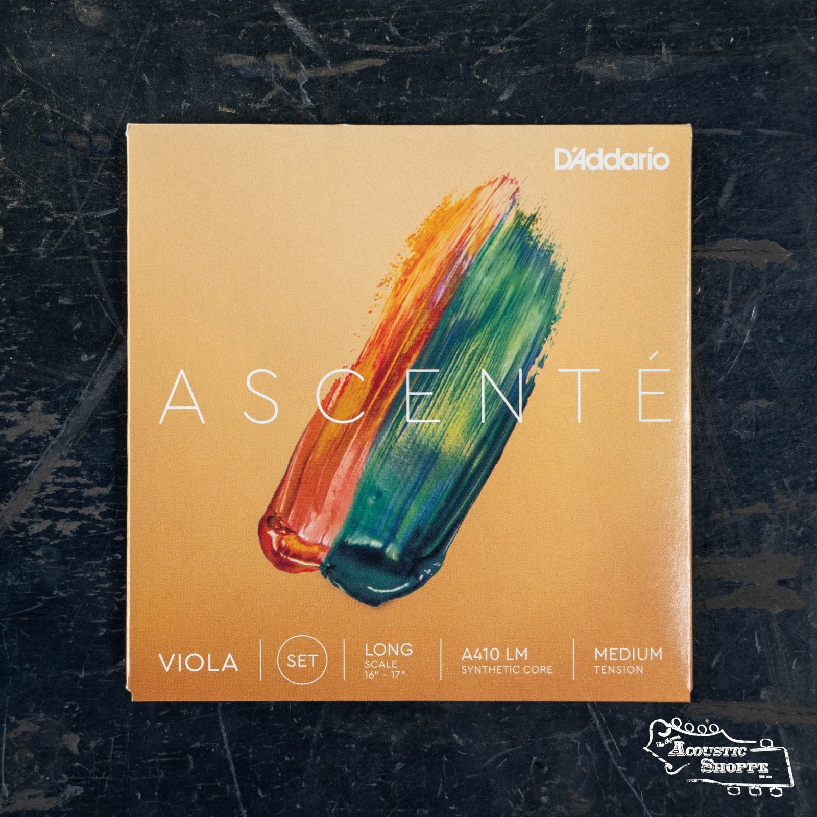 D'Addario Ascente A410 LM Long Scale Synthetic Core Viola Strings