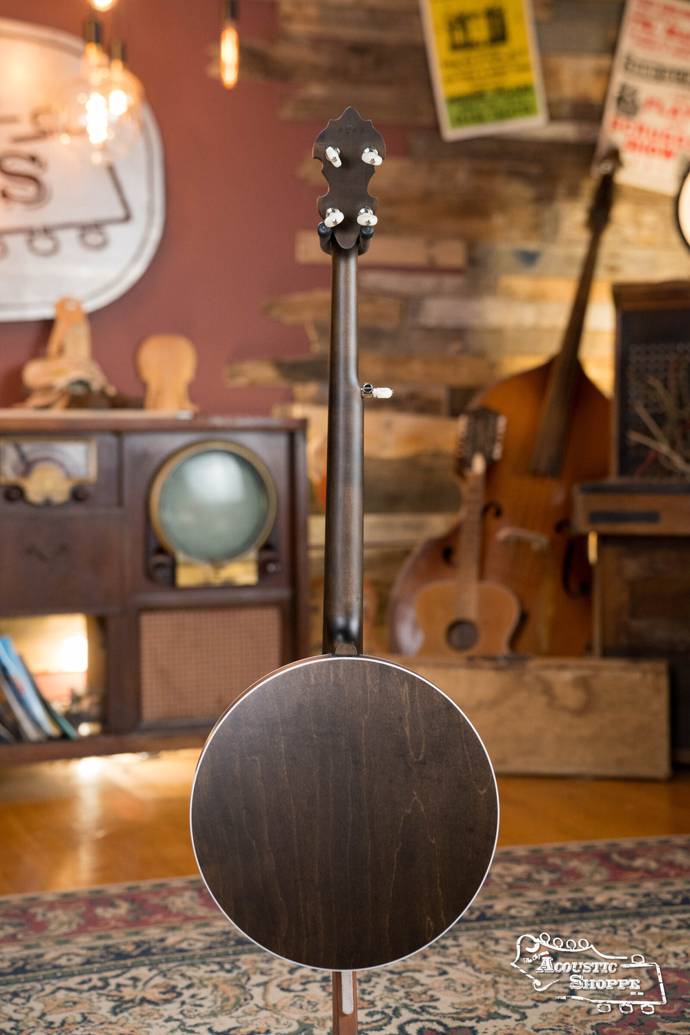 Deering Rustic Wreath 5-String Resonator Banjo #AU45