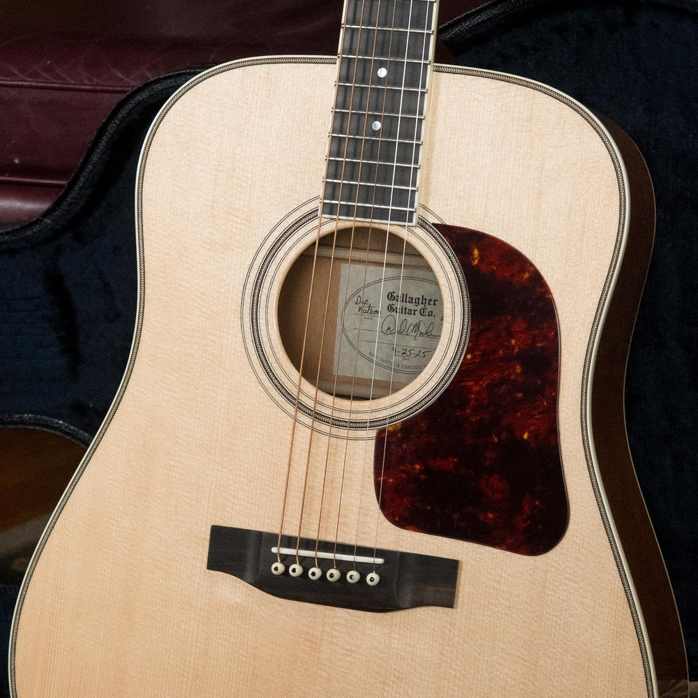 Gallagher Doc Watson Sitka/Mahogany Dreadnought Guitar #4347