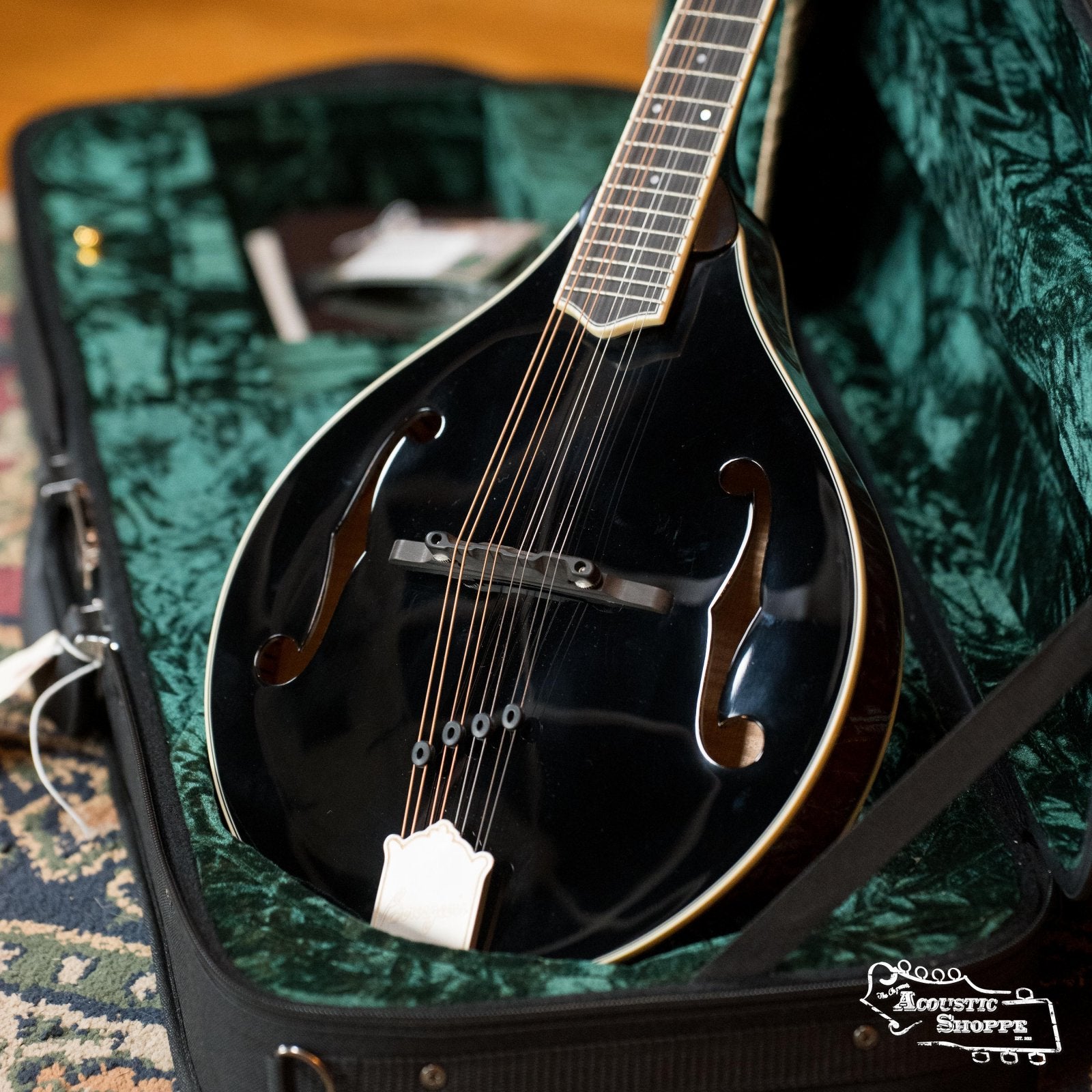 Bourgeois M5-A-BT Aged-Tone Black Top A-Style Mandolin #2014