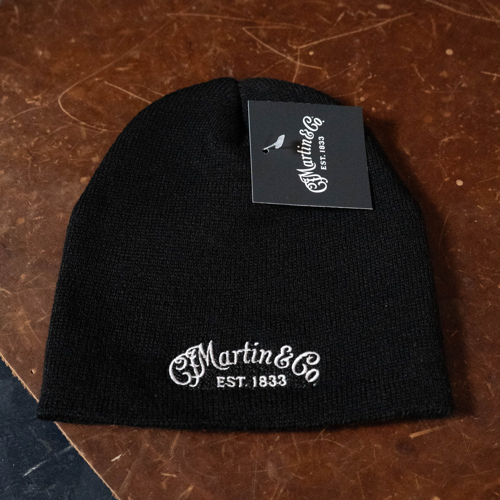 Martin Logo Black Beanie