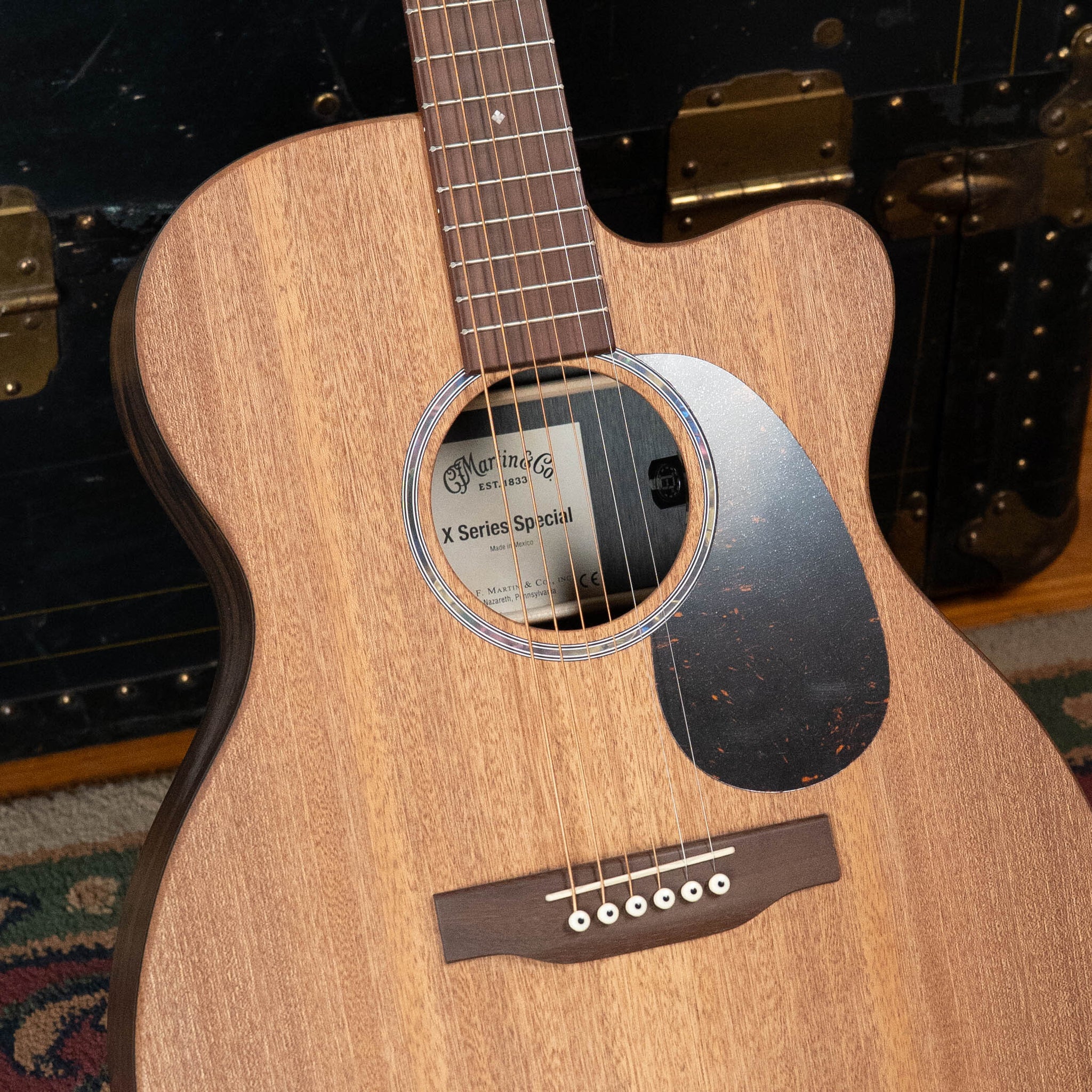 Martin OMC-X2E All HPL Ziricote OM Cutaway Guitar w/Martin Electronics