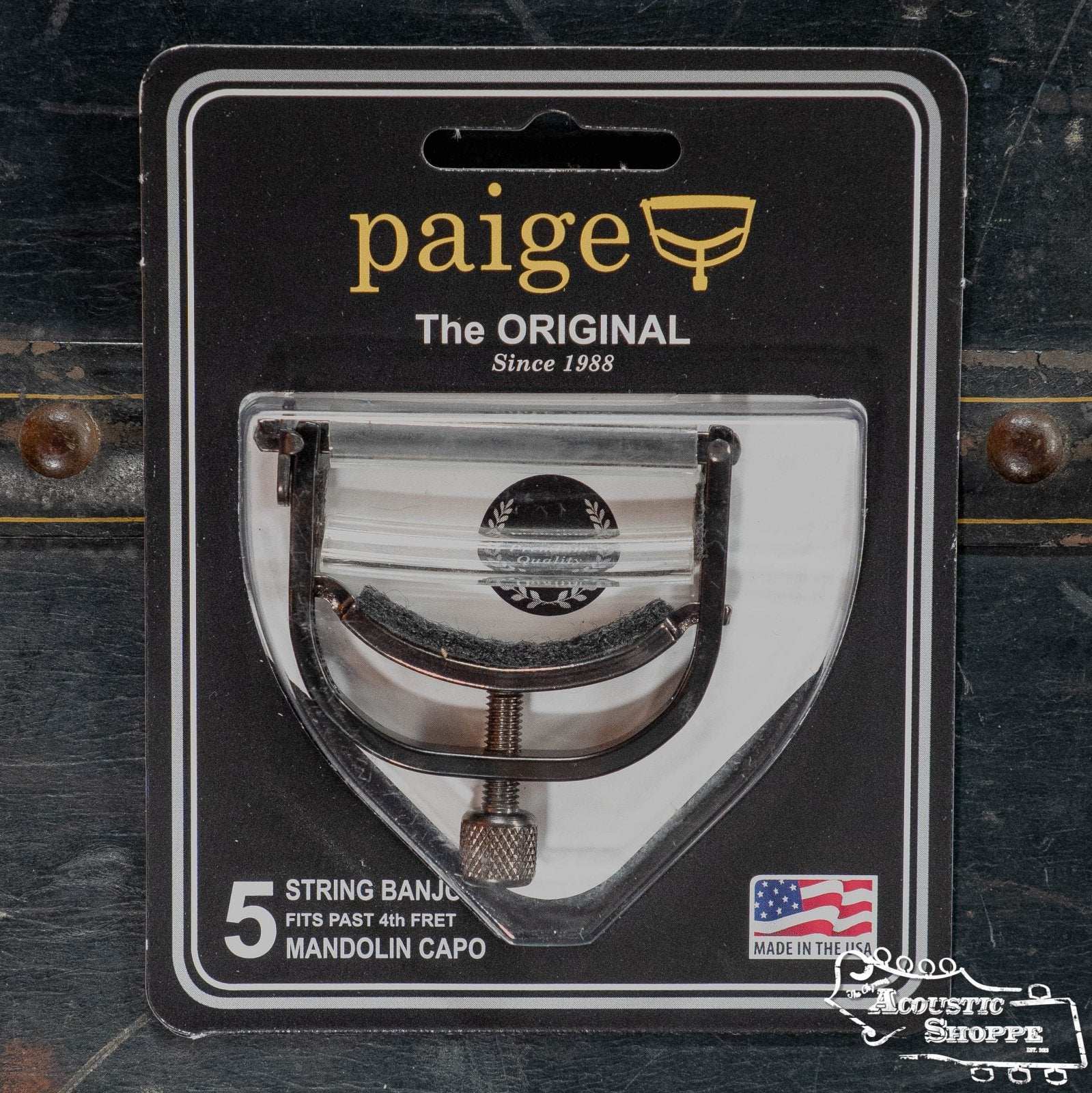 Fender Capo Paige Capo For Banjo All Standard Sizes Flat Or Radius Capo ...
