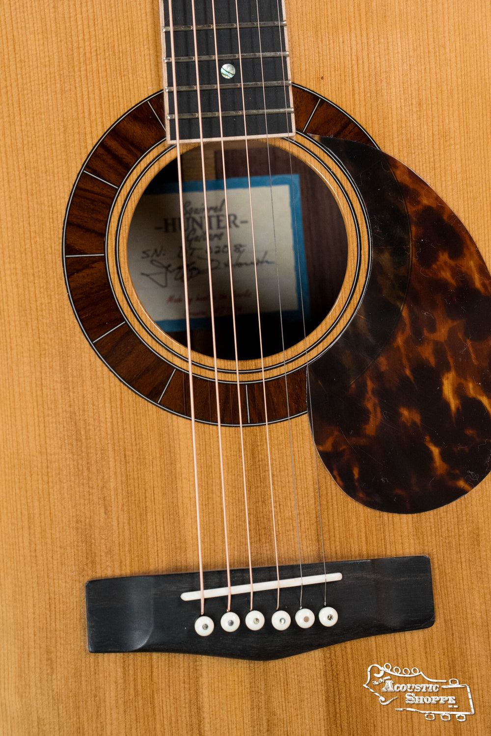 Squirrel Hunter Ornate Rosewood Dreadnought - Torrified Sitka Spruce/E