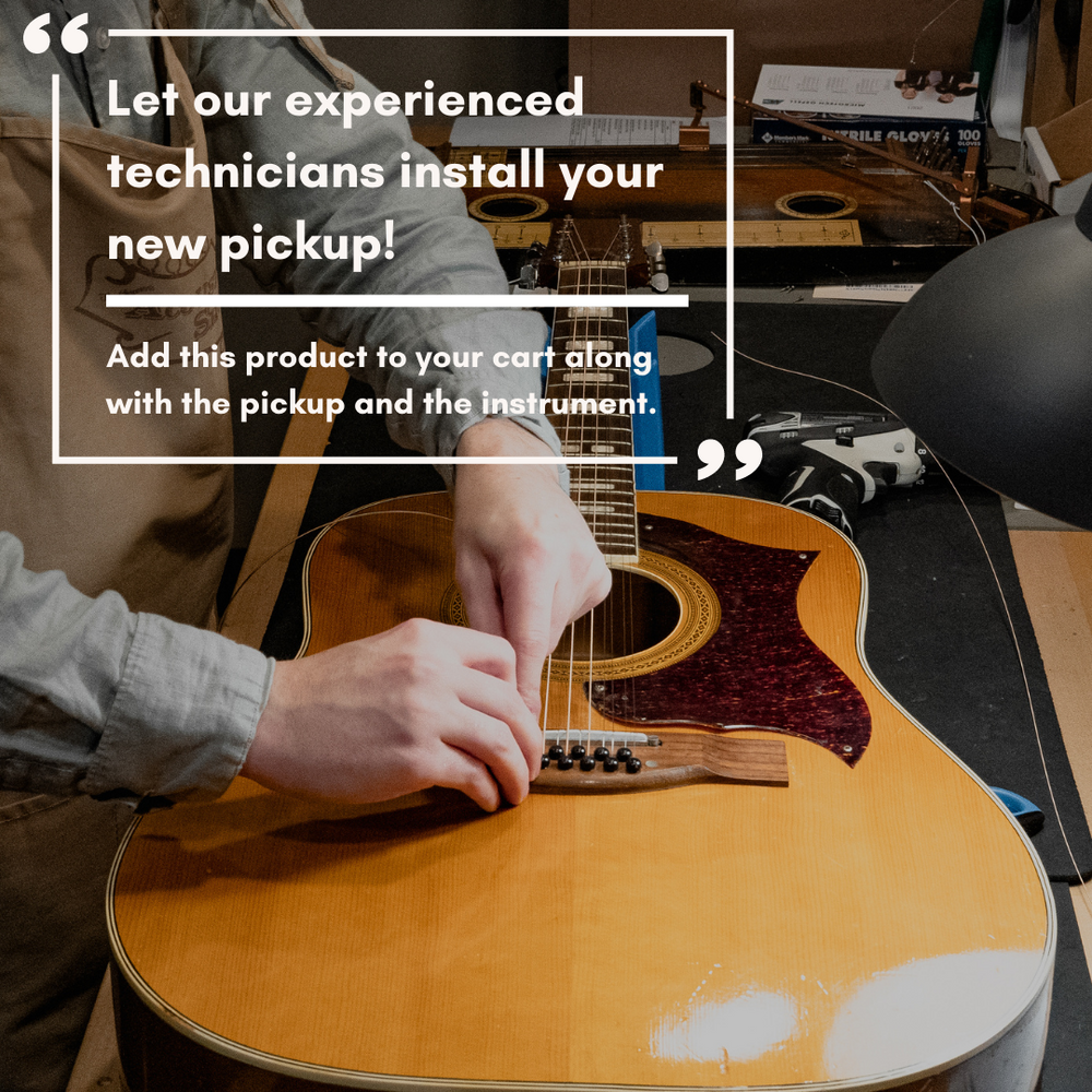 Professional Pickup Install - Basic Pickup